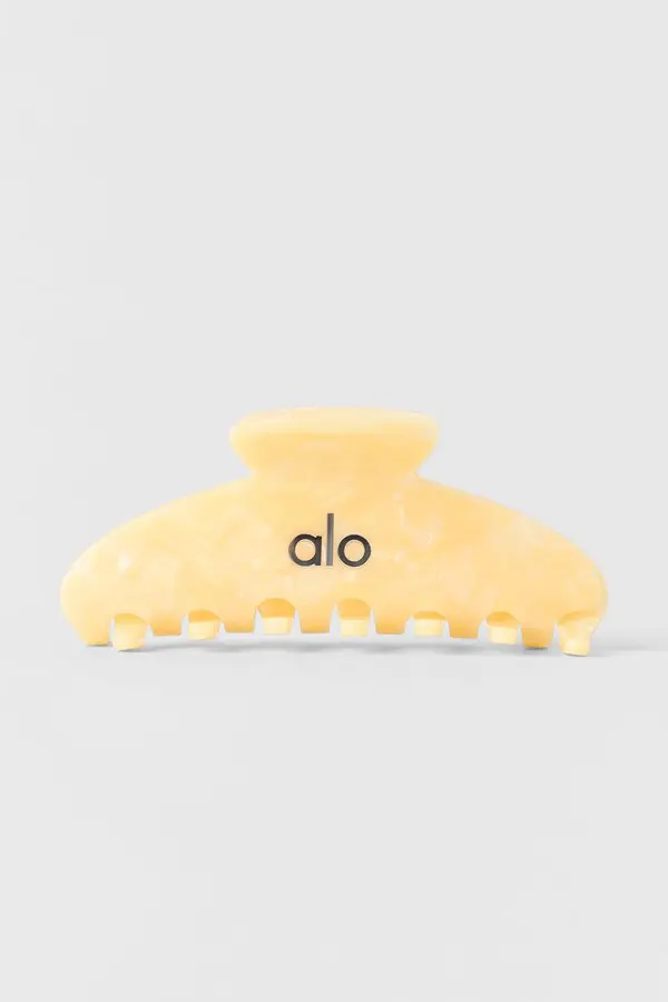 Alo Yoga 90's Claw Clip - Candlelight Yellow Shell