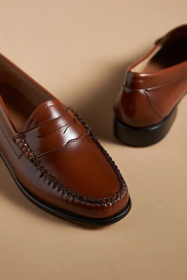 G.H.BASS Weejuns Whitney Loafers - Chocolate