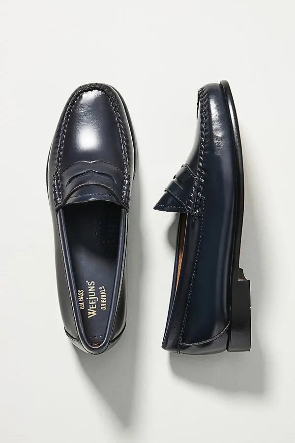 G.H.BASS Weejuns Whitney Loafers - Dark Blue