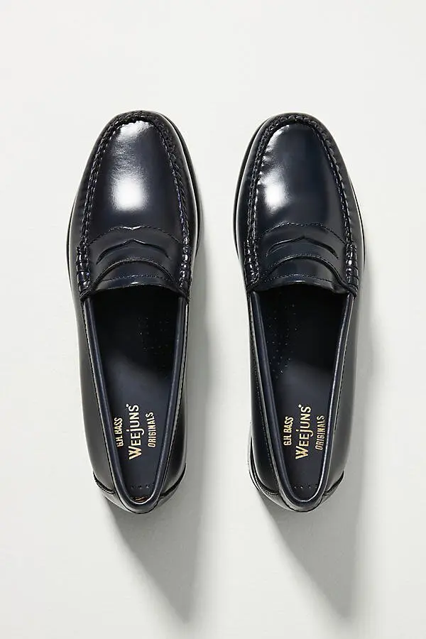 G.H.BASS Weejuns Whitney Loafers - Dark Blue