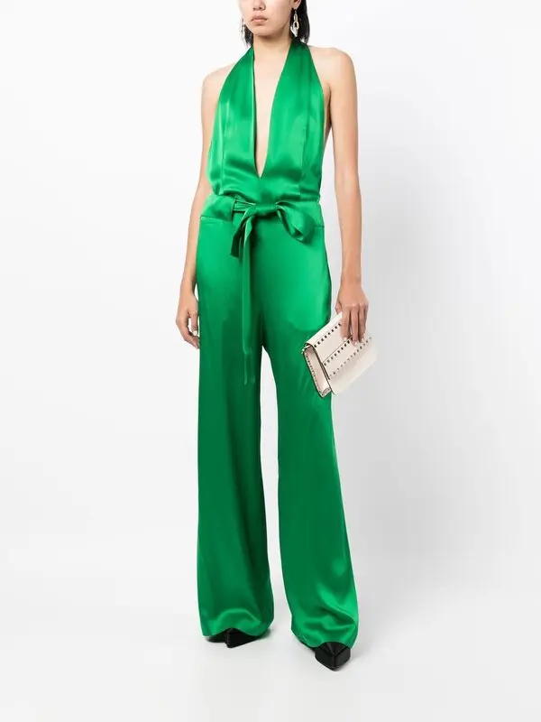 TOM FORD Halter V-neck Jumpsuit