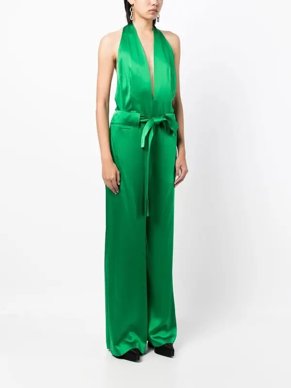 TOM FORD Halter V-neck Jumpsuit