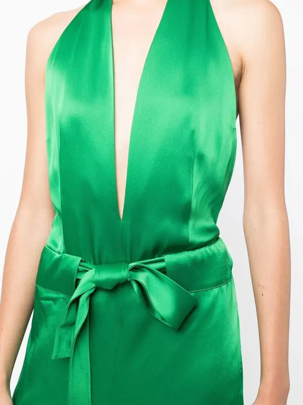 TOM FORD Halter V-neck Jumpsuit