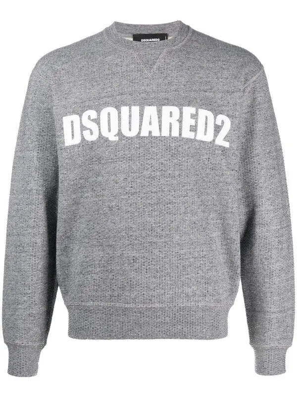 Dsquared2 Crystal-embellished Logo-print Sweatshirt
