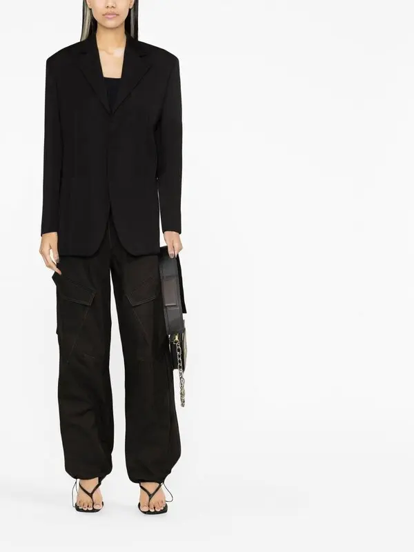 Jacquemus The Man's Single-breasted Blazer - Black