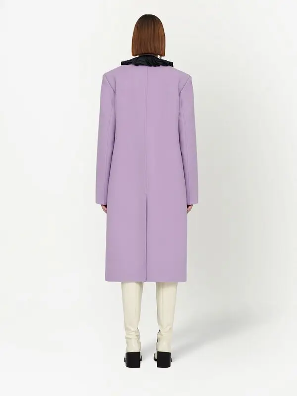 JIL SANDER Ruffled Long-sleeve Blouse