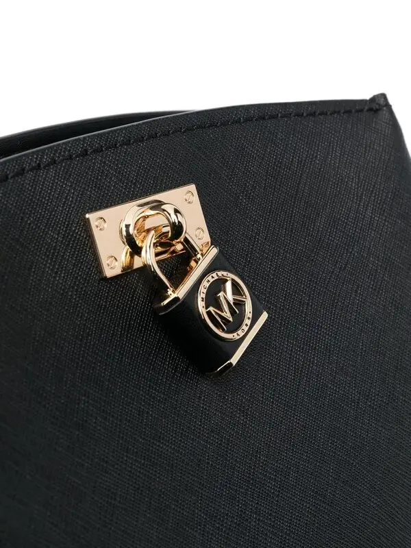 Michael Kors Padlock-detail Satchel Bag