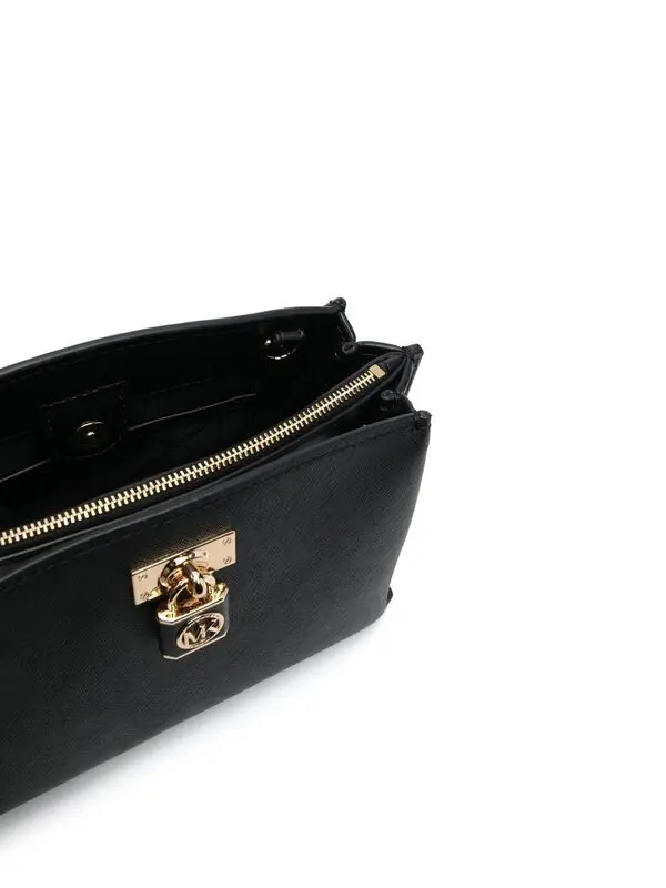 Michael Kors Padlock-detail Satchel Bag
