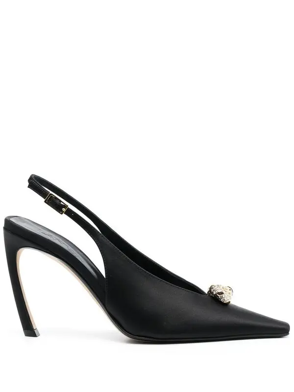 LANVIN Pointed-toe Slingback Pumps