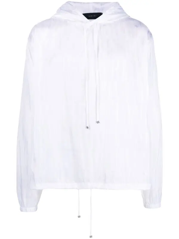Amiri All-over Logo Print Hoodie
