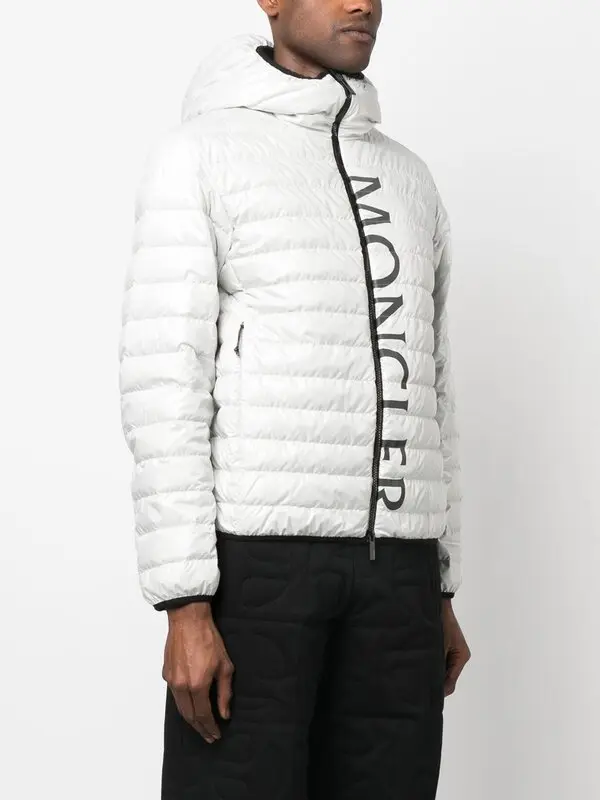 Moncler Lauzet Short Down Jacket - White | Editorialist