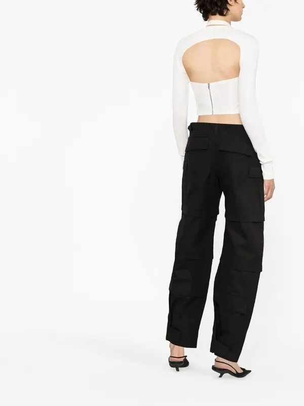 Wardrobe.NYC Cotton Cargo Trousers