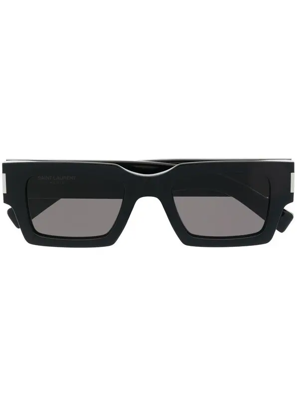 Saint Laurent Sl 572 Logo Sunglasses - Black