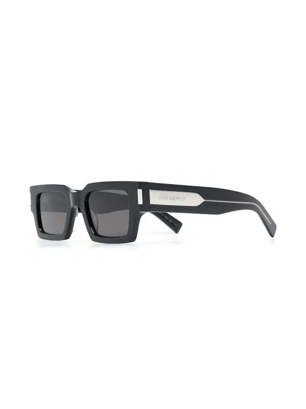 Saint Laurent Sl 572 Logo Sunglasses - Black