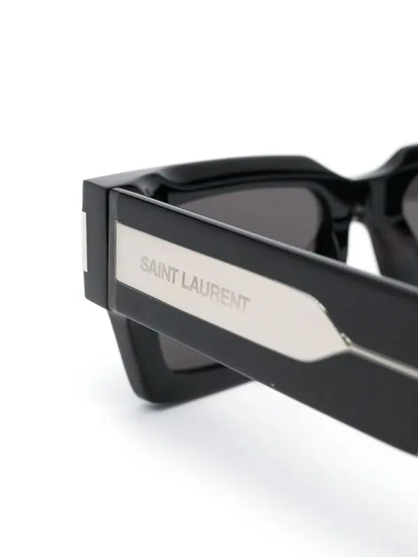 Saint Laurent Sl 572 Logo Sunglasses - Black