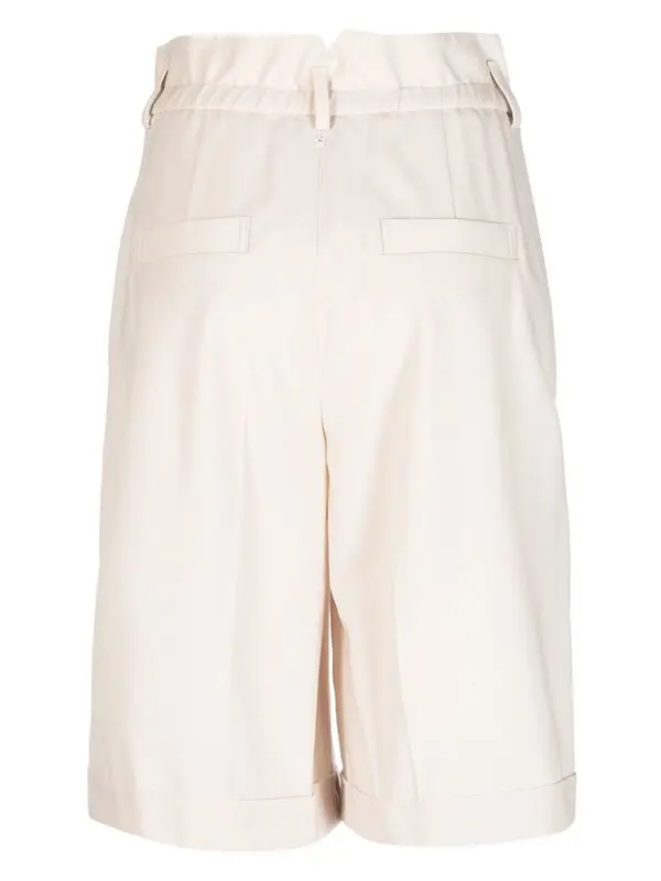 Lorena Antoniazzi Pleat-detail Knee-length Shorts