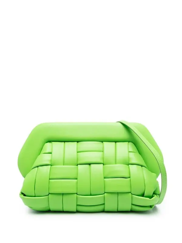 THEMOIRE Bios Weaved Mantis Clutch - Green