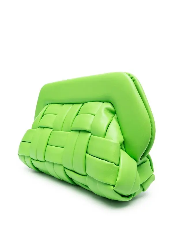 THEMOIRE Bios Weaved Mantis Clutch - Green