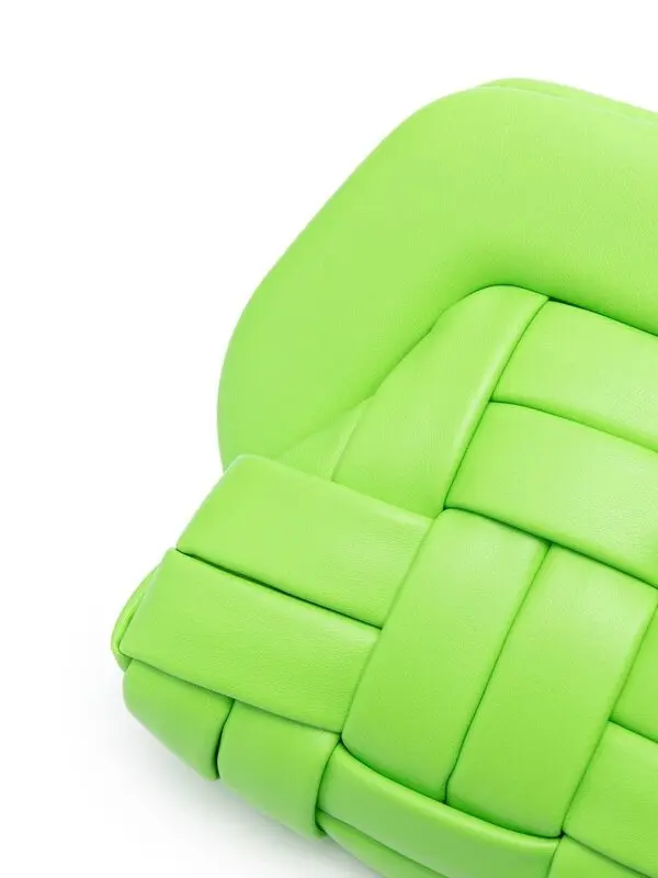 THEMOIRE Bios Weaved Mantis Clutch - Green