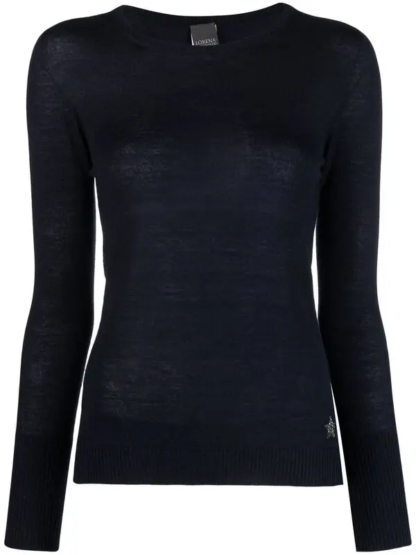 Lorena Antoniazzi Slim-fit Cashmere Jumper - Blue
