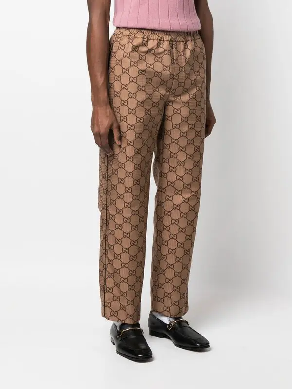 Gucci Gg Ripstop Cropped Trousers
