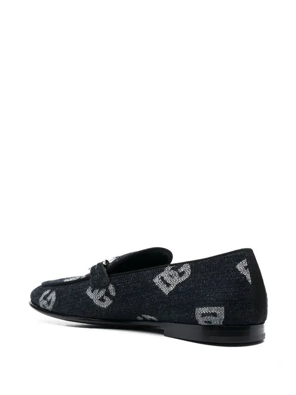 Dolce & Gabbana Logo-jacquard Loafers