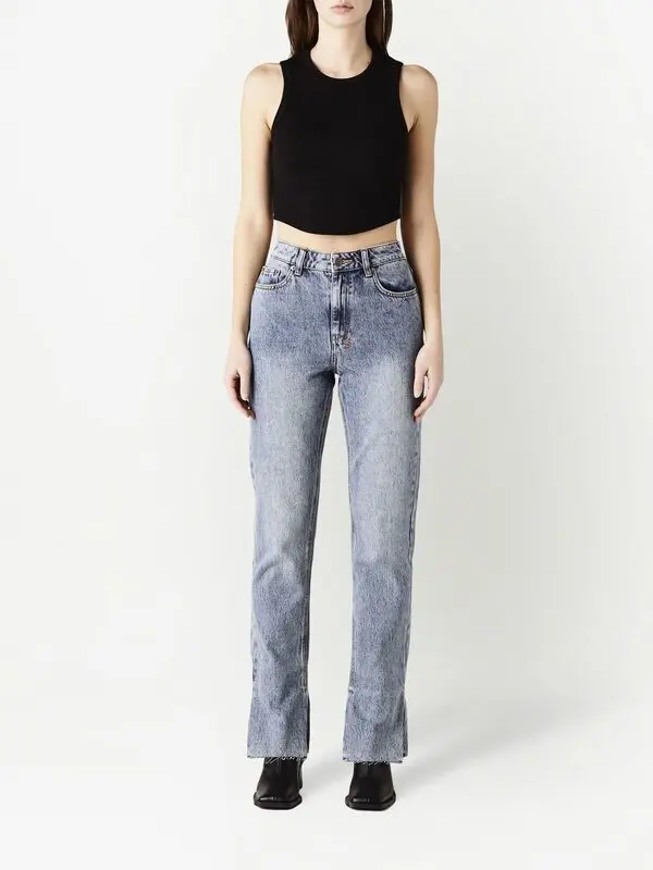 Ksubi Mid-rise Straight Jeans