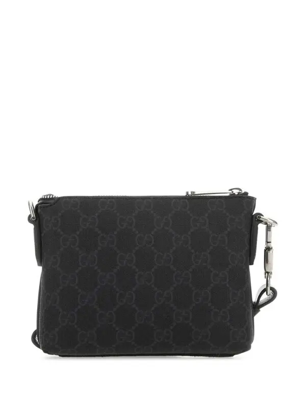 Gucci Interlocking G Messenger Bag - Black