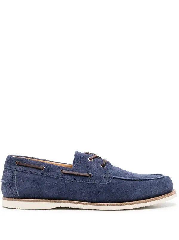 Brunello Cucinelli Lace-up Boat Shoes