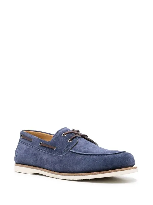 Brunello Cucinelli Lace-up Boat Shoes
