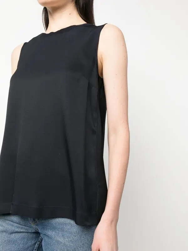 Lorena Antoniazzi Cotton-blend Tank Top - Blue