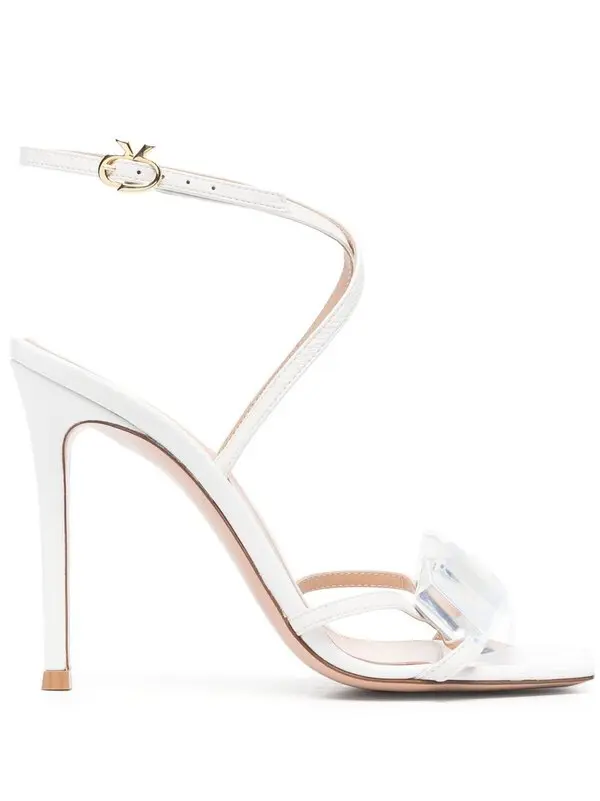 GIANVITO ROSSI Crystal Strappy Sandals