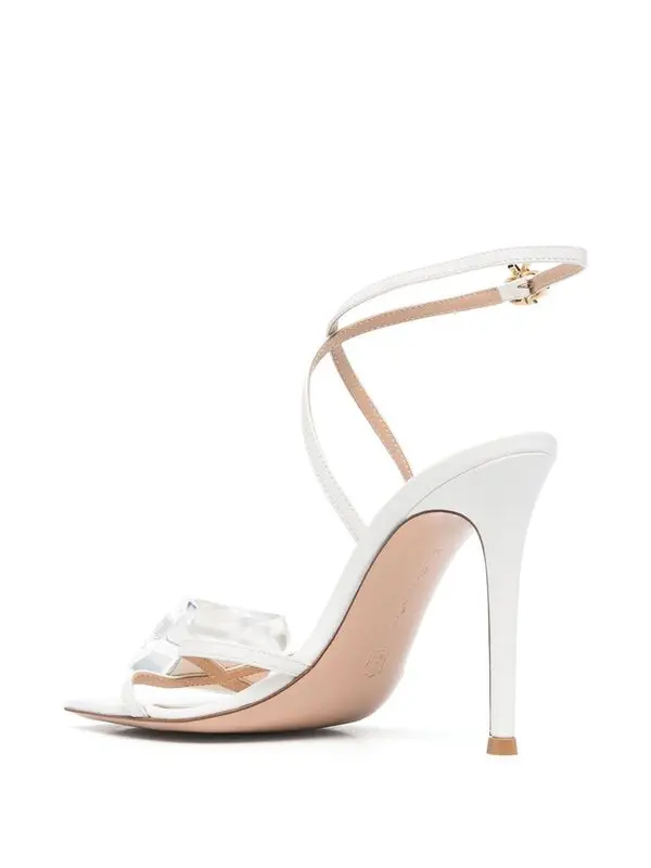 GIANVITO ROSSI Crystal Strappy Sandals