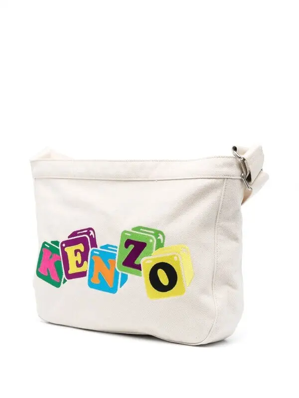 Kenzo Logo-patch Shoulder Bag