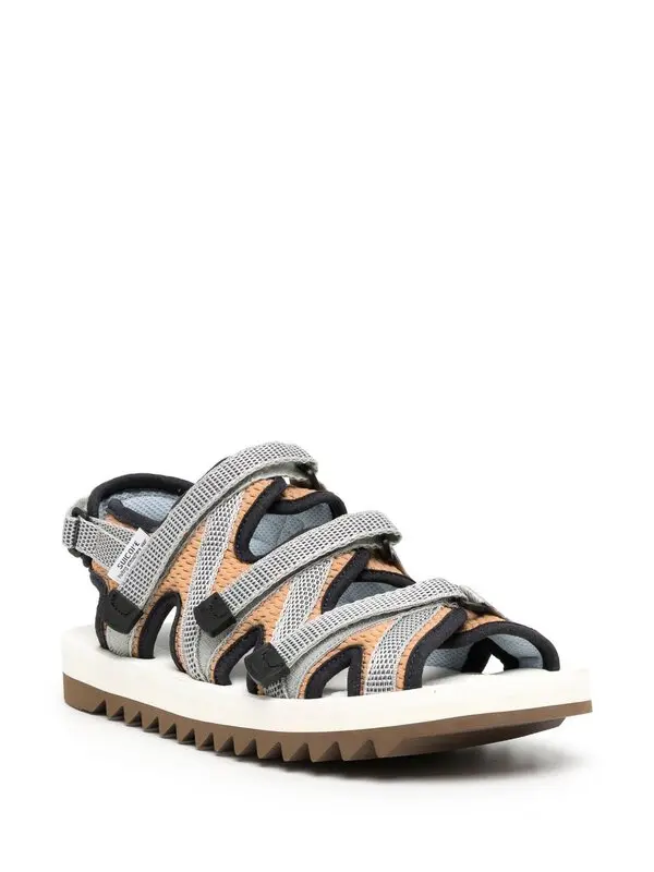 Suicoke Zip-ab Cut-out Sandals - White