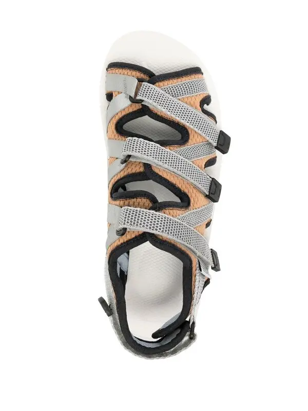 Suicoke Zip-ab Cut-out Sandals - White