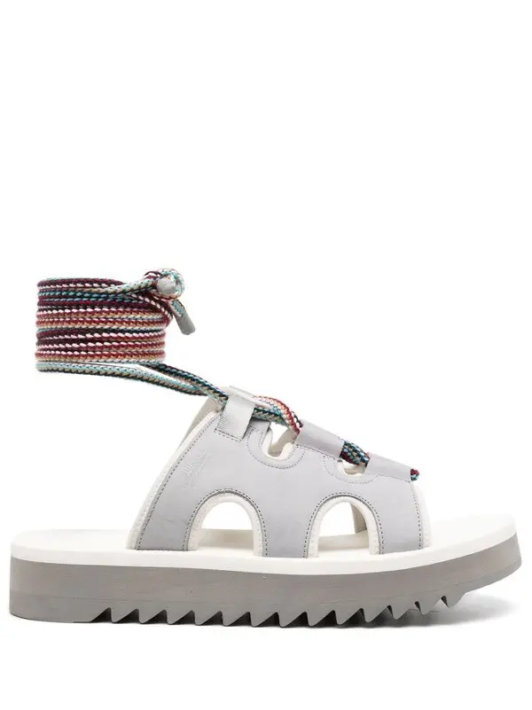 Suicoke Open-toe Chunky Sandals - Grey