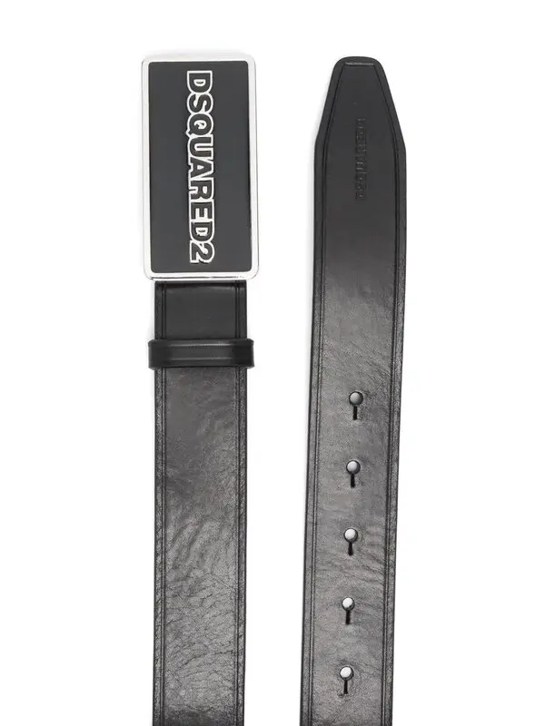 Dsquared2 Logo-buckle Leather Belt