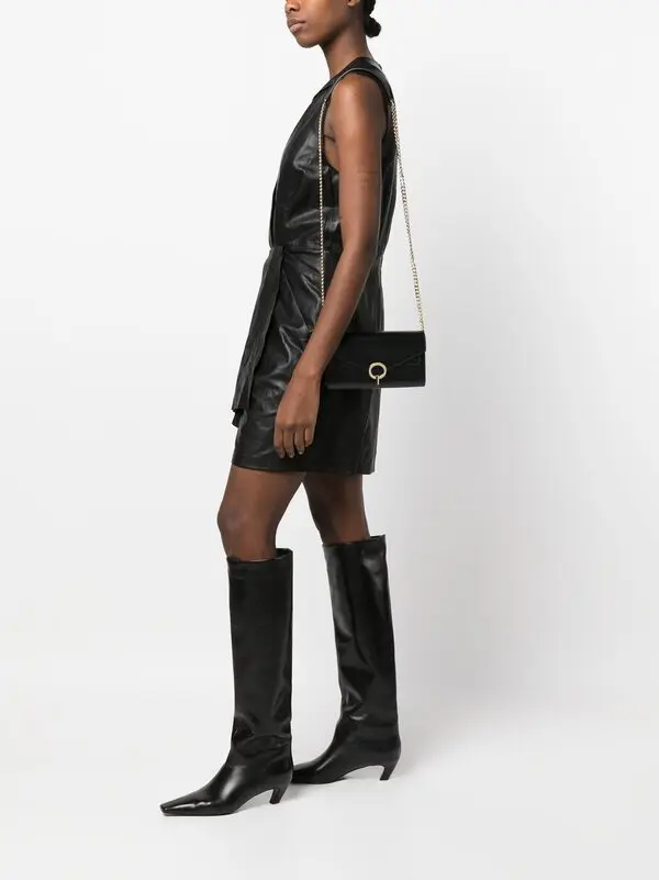 Sandro Yza Chain-link Clutch