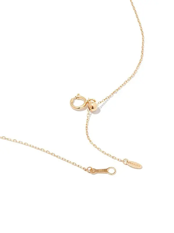 PERSEE 18kt Yellow Diamond Pendant Necklace