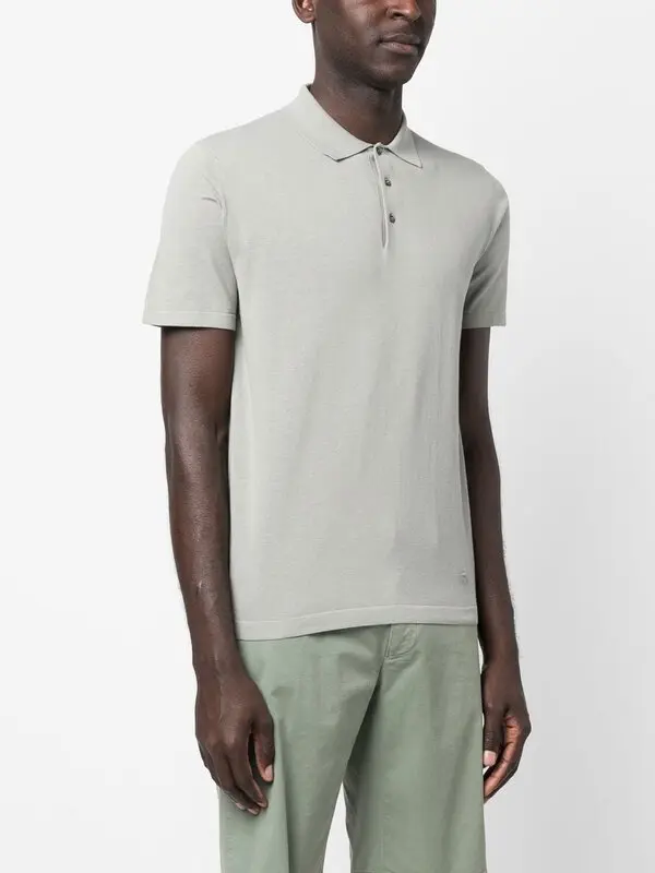 Corneliani Short-sleeve Cotton Polo Shirt