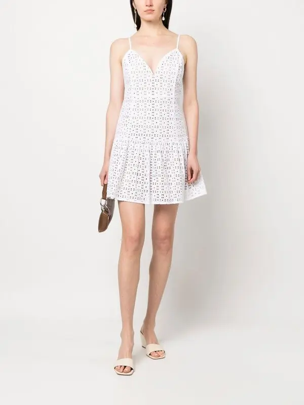 Michael Kors Sangallo Eyelet Mini Dress