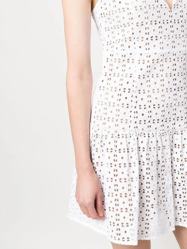 Michael Kors Sangallo Eyelet Mini Dress