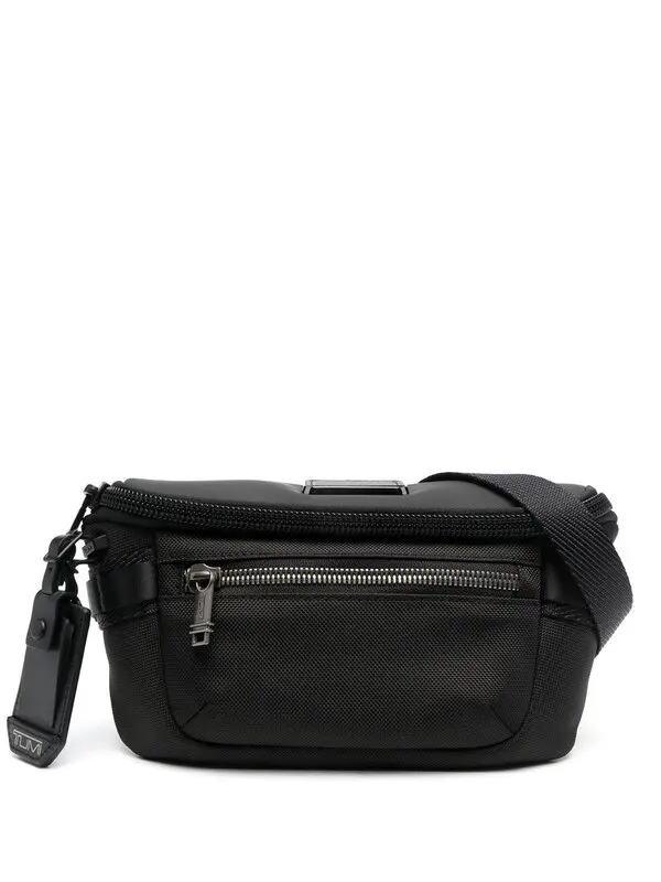 Tumi Logo-tag Leather Belt Bag