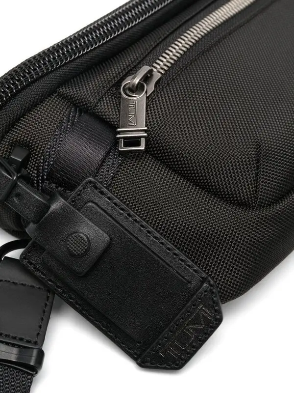 Tumi Logo-tag Leather Belt Bag