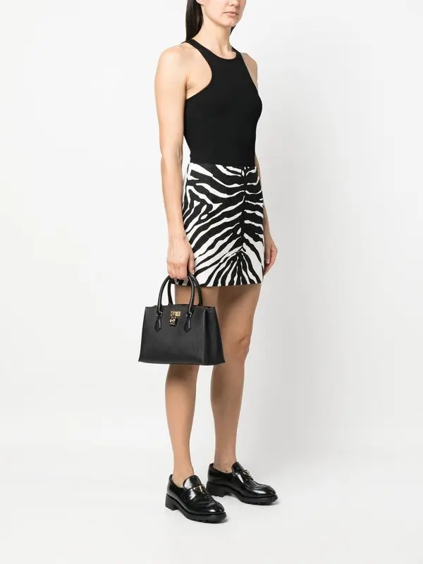 Michael Kors Padlock Detail Tote - Black