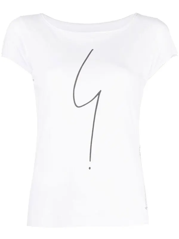 AGNÈS B. Logo-print T-shirt - White