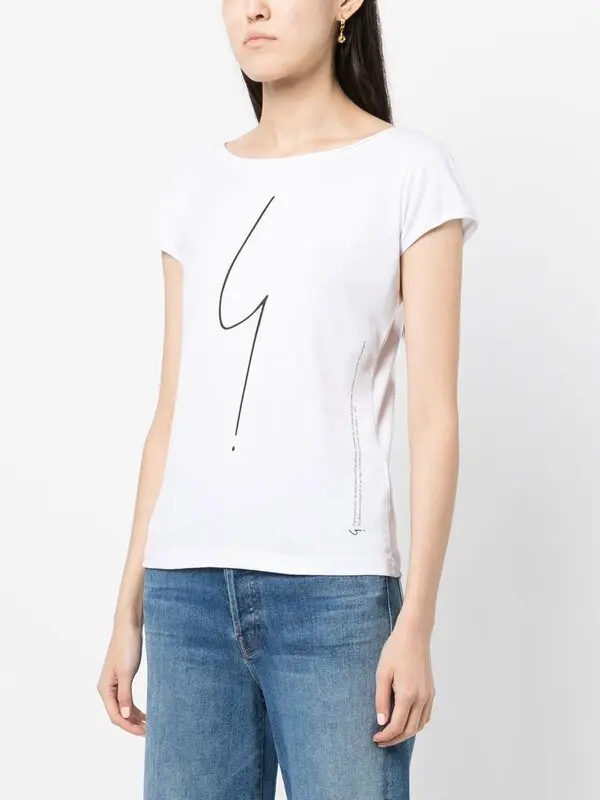 AGNES B. Logo-print T-shirt