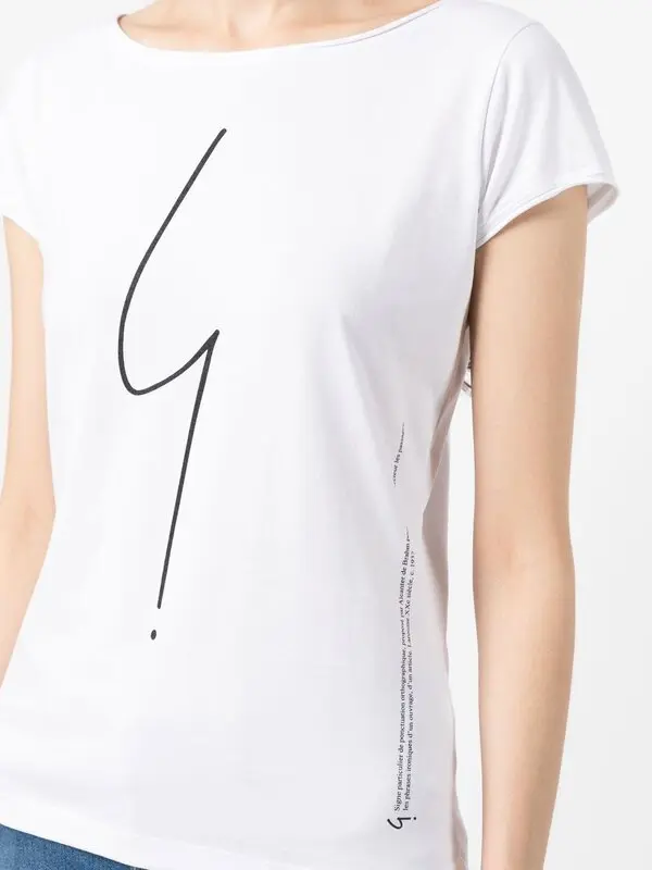 AGNES B. Logo-print T-shirt