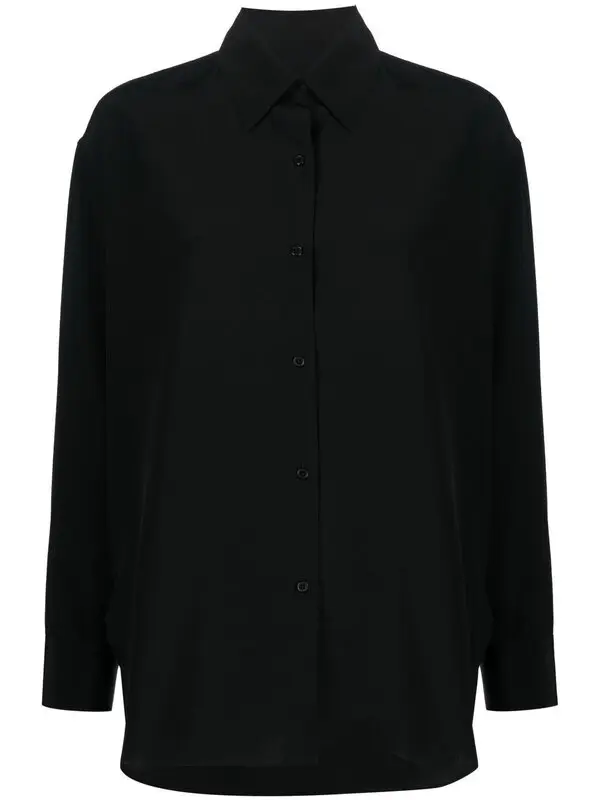 NILI LOTAN Silk Long-sleeved Shirt